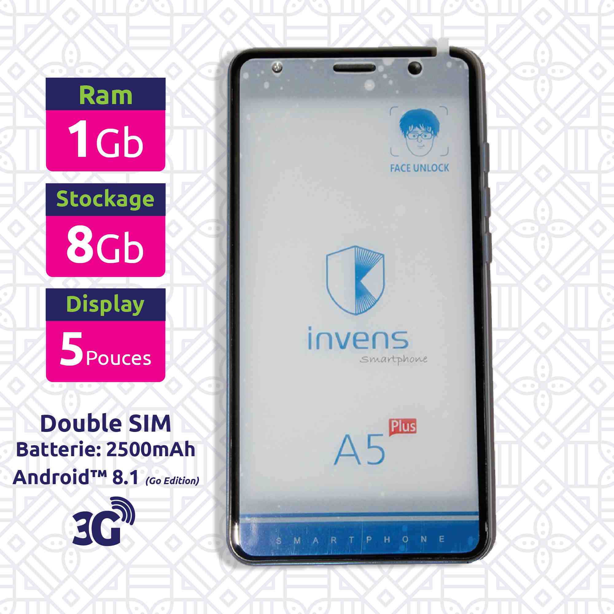 Téléphones & Tablettes Invens A5 Plus neufs et occasions au Sénégal ...