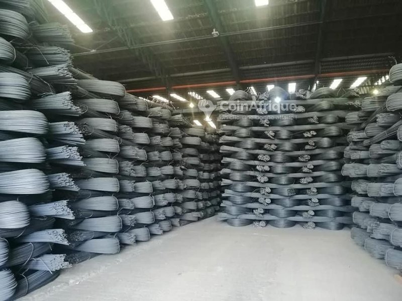 Matériaux Construction, BTP, Outillages Fer FE 500 au Sénégal ...