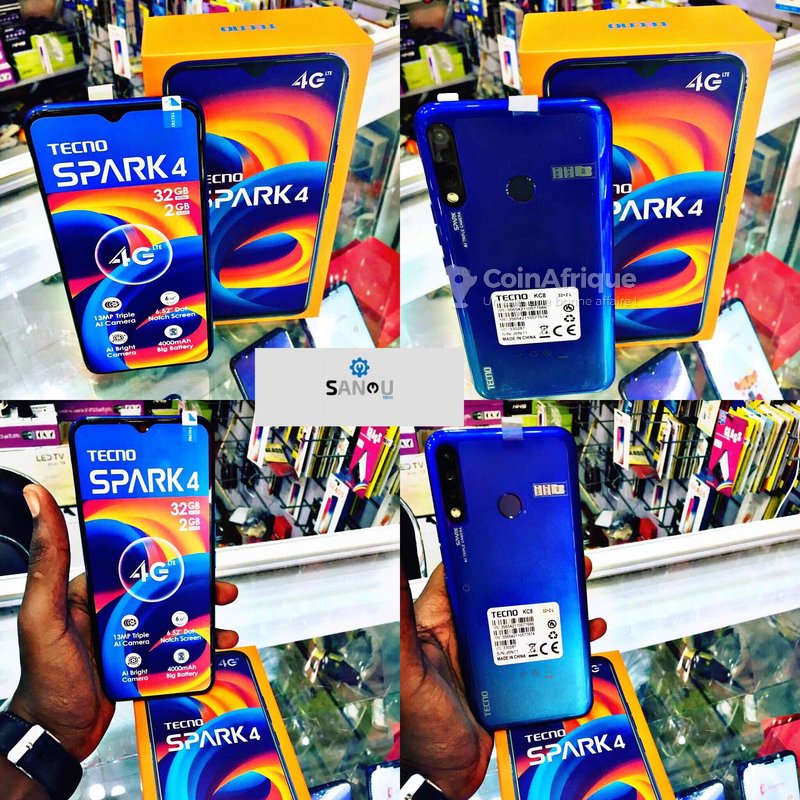 Téléphones & Tablettes Tecno Spark 4 Pro neufs et occasions au Sénégal ...