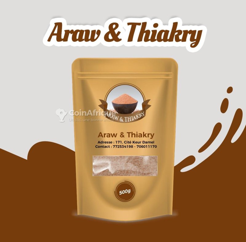 Alimentation Couscous de mil - araw ak thiakry au Sénégal - CoinAfrique ...