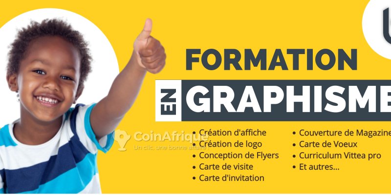 Formations Formation en graphisme - rédaction web au Bénin - CoinAfrique Bénin