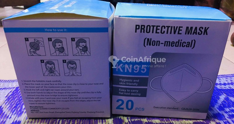 Matériel Médical Cache-nez KN95 au Togo - CoinAfrique Togo