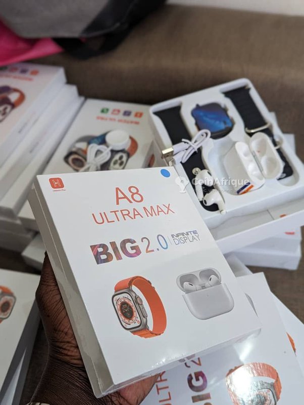 Montres connectées & GPS Montre connectée A8 ultra Max au Bénin - CoinAfrique Bénin