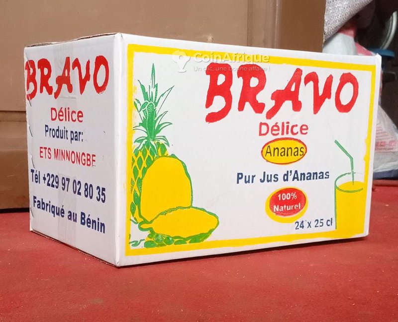 Alimentation Jus d'ananas Bravo Délice au Bénin - CoinAfrique Bénin
